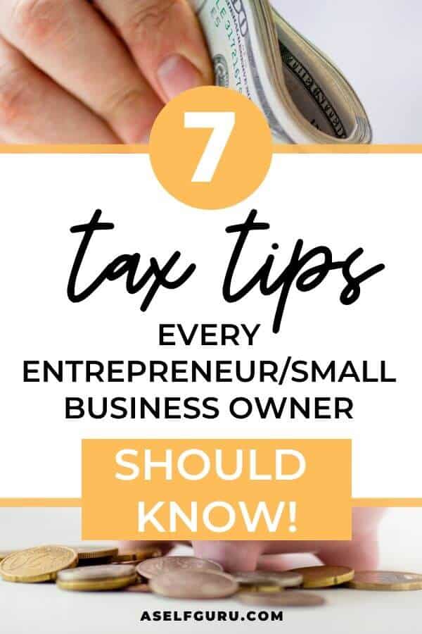 Top 7 Tax Tips You Must Know if You are Self Employed