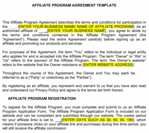 Affiliate Agreement: What It Is and How To Create This...