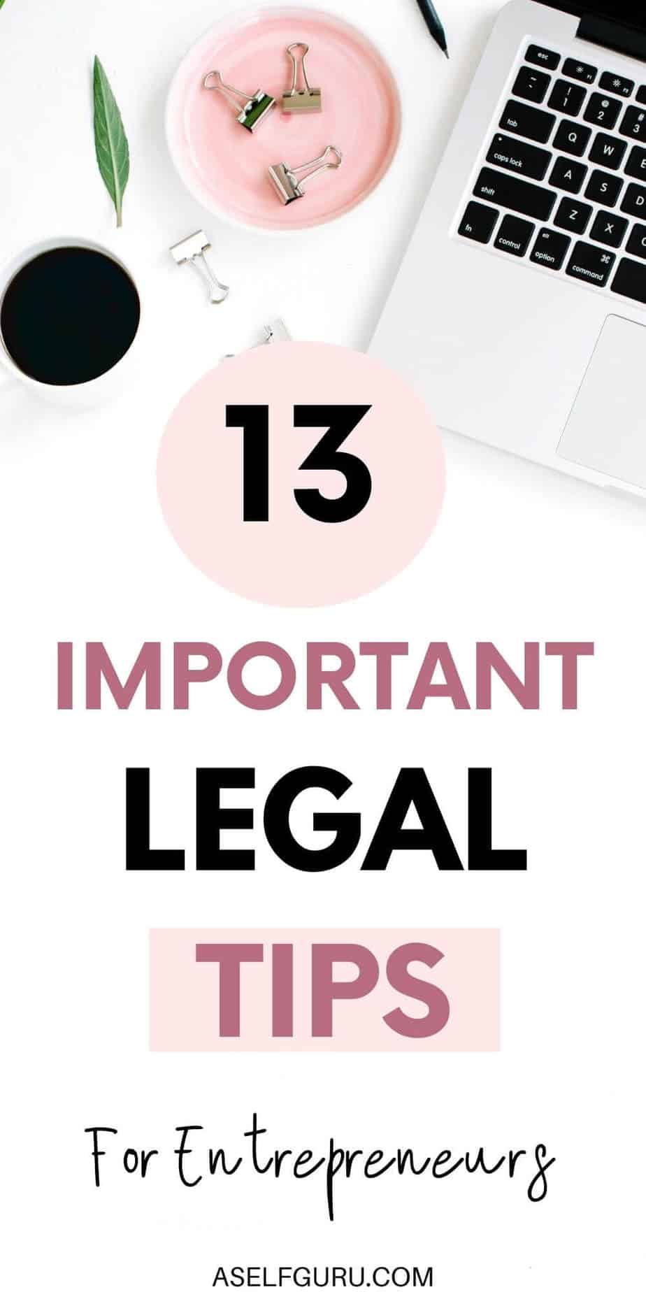 LEGAL TIPS – A Self Guru