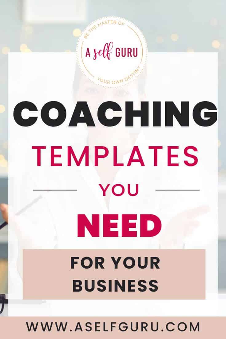 Essential Coach Templates to Help You Reach Your Goals...