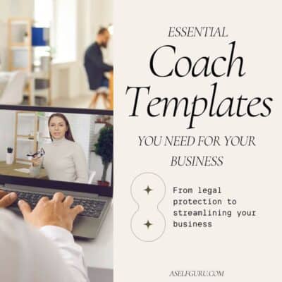 Essential Coach Templates to Help You Reach Your Goals...