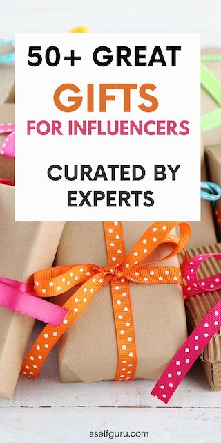 50 Top Gifts for Influencers to Impress and Connect...