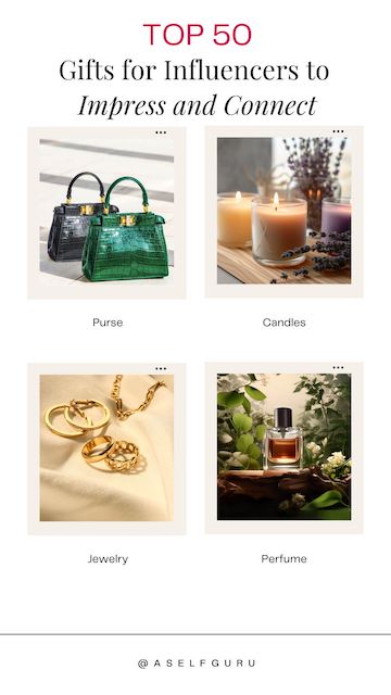 50 Top Gifts for Influencers to Impress and Connect...
