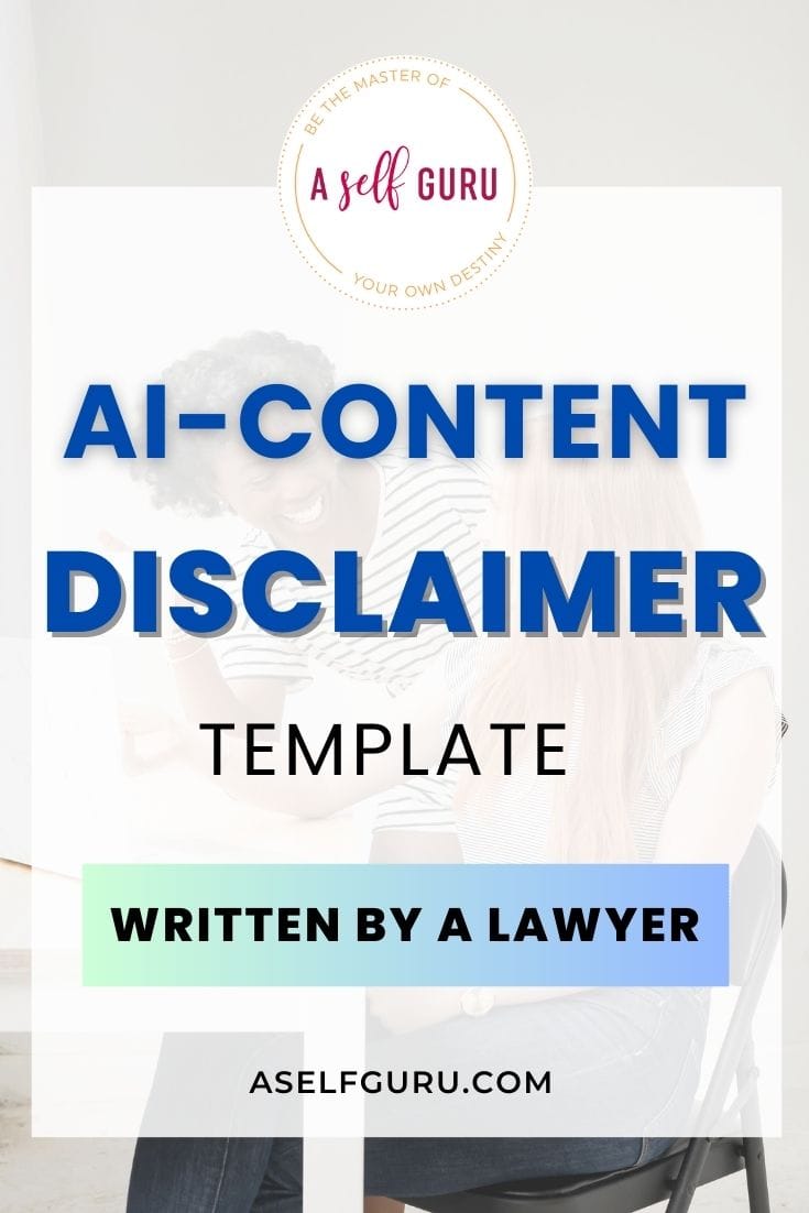 Lawyer's Guide on AI Disclaimer for Website