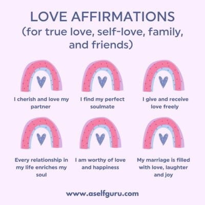 150 Love Affirmations for True Love and Relationships...