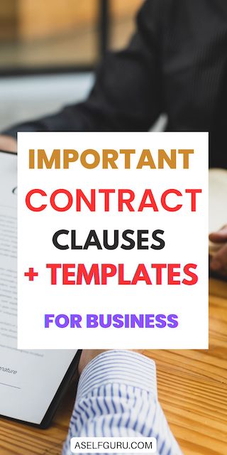 11 Key Contract Clauses for Business (Lawyer Tips)...