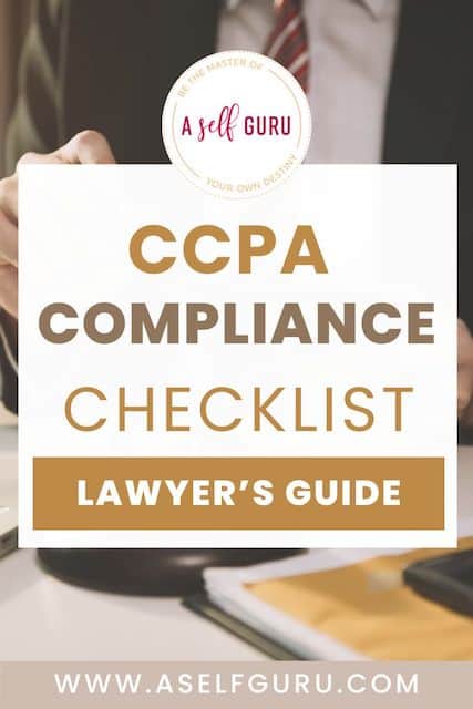 Lawyer's CCPA Compliance Checklist for Small...